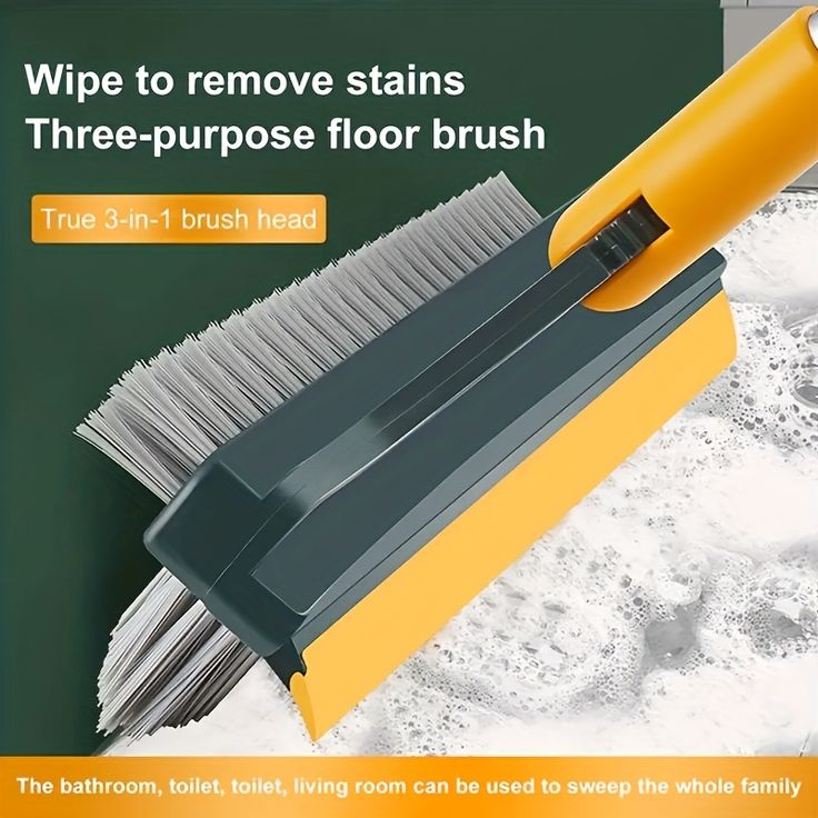 3 in 1 Wiper Mob , Mop with built-in squeegee , Multifunctional floor ...